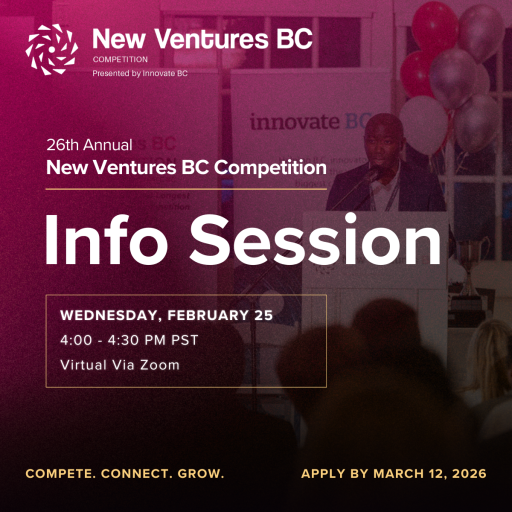 2026 New Ventures BC Competition Info Session - New Ventures BC